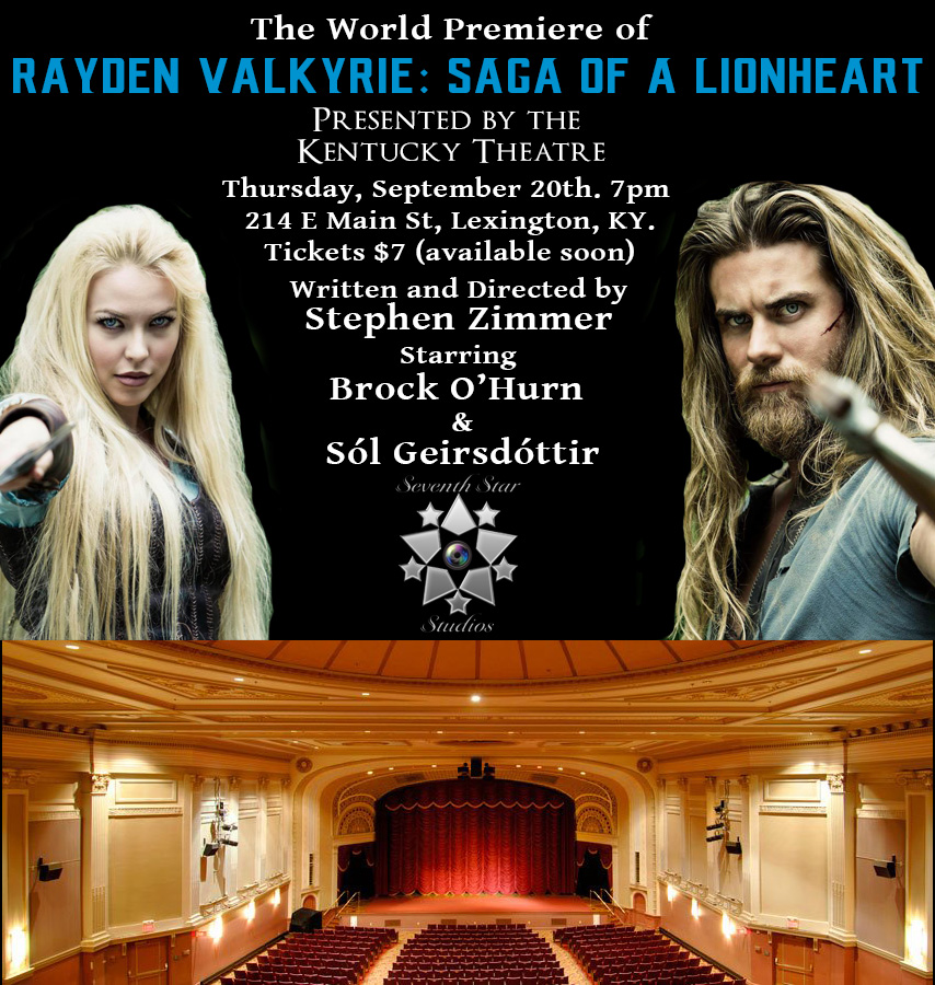 Rayden Valkyrie: Saga of a Lionheart TV Pilot World Premiere Date ...